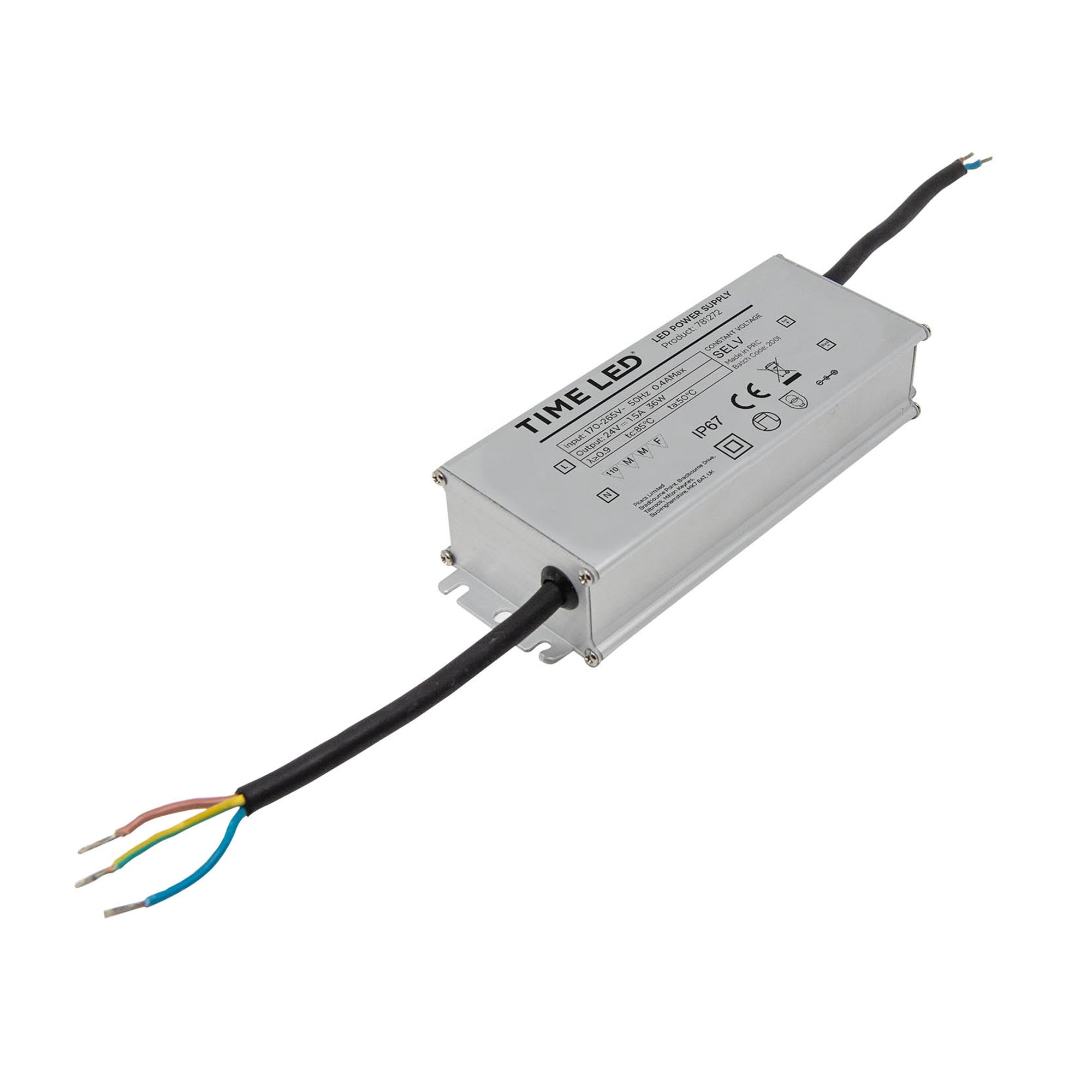 TIME LED Ambient 36W LED 24V IP67 Driver – io Electrics